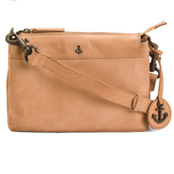 Harbor 2nd | Bags | Harbour 2nd Leather Triple Compartment Crossbody ...